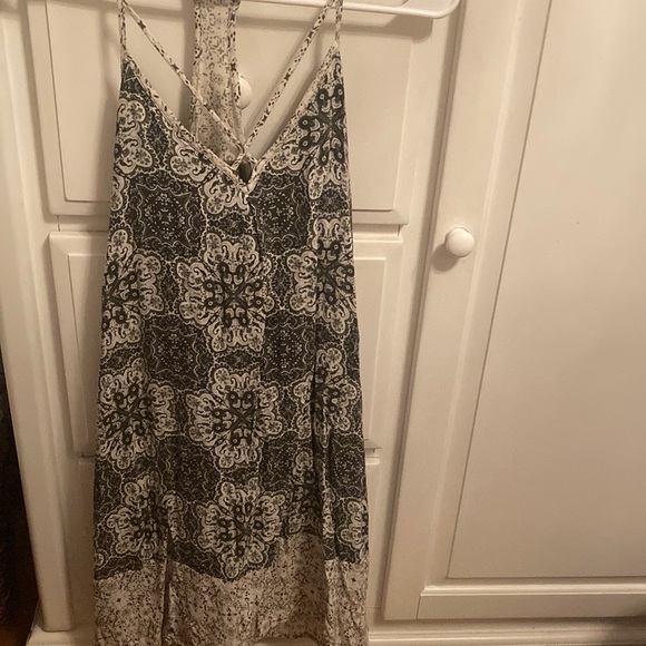 Dresses | Earth Green Strappy Dress | Poshmark